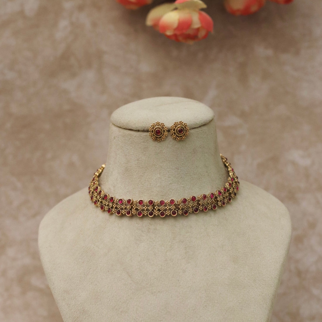 Sanju Necklace Set – Heyli jewels
